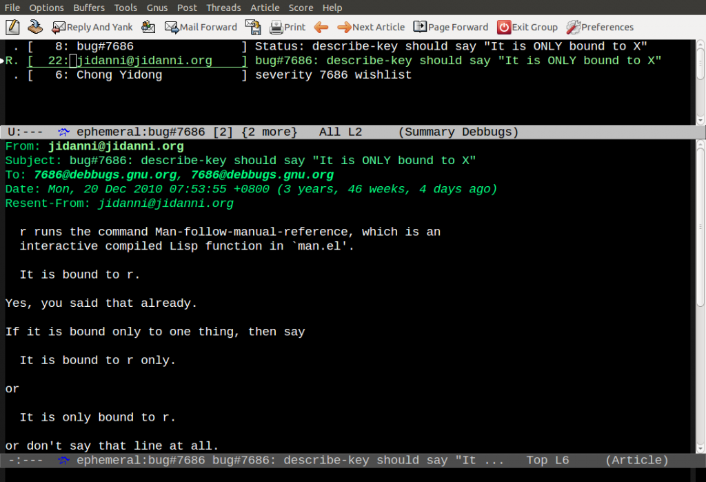 Welcome, New Emacs Developers – Random Thoughts