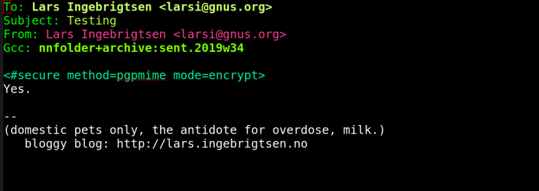 Setting up GPG for Emacs – Random Thoughts