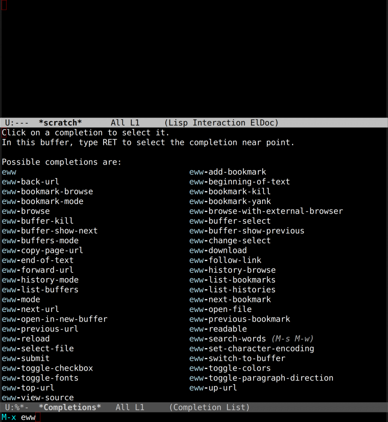 Command Discovery In Emacs – Random Thoughts