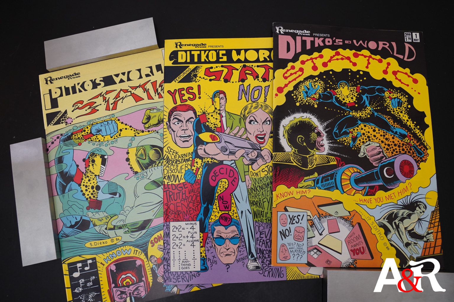 A&R1986: Ditko’s World featuring Static – Random Thoughts