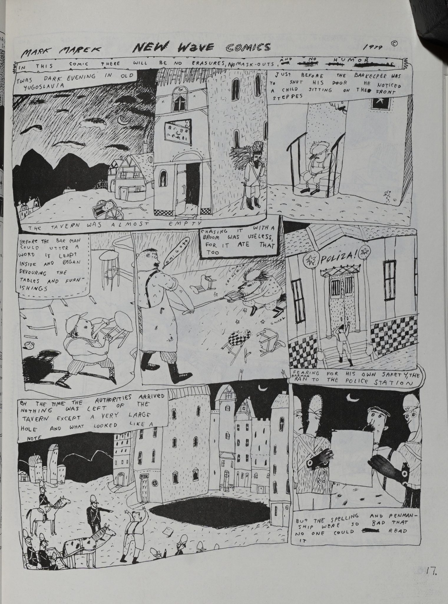 PX83: Mark Marek’s New Wave Comics – Random Thoughts