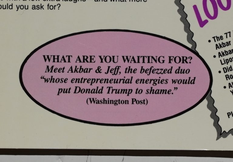 PX89: Akbar and Jeff’s Guide to Life – Random Thoughts