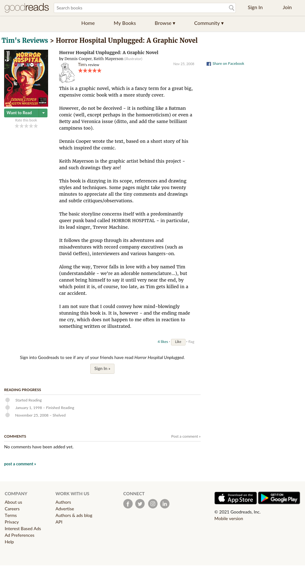 PX96: Horror Hospital Unplugged – Random Thoughts