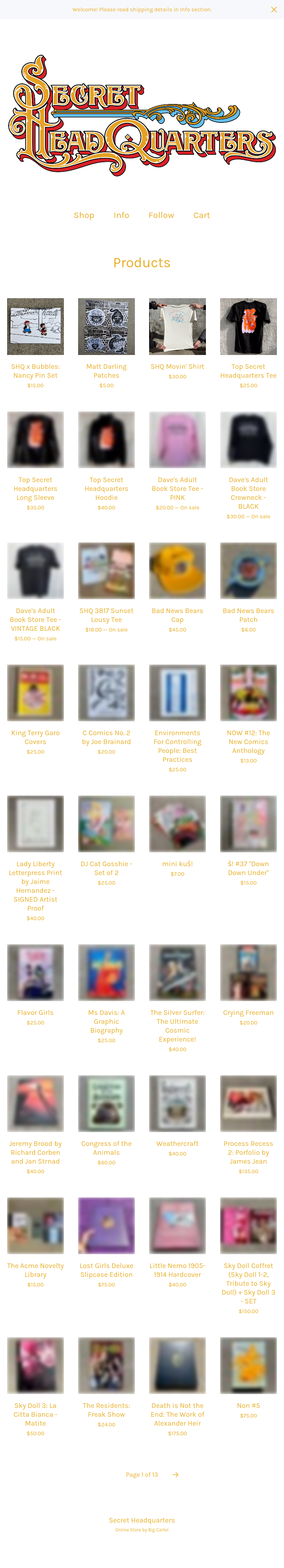 Art Comics Finder – Random Thoughts