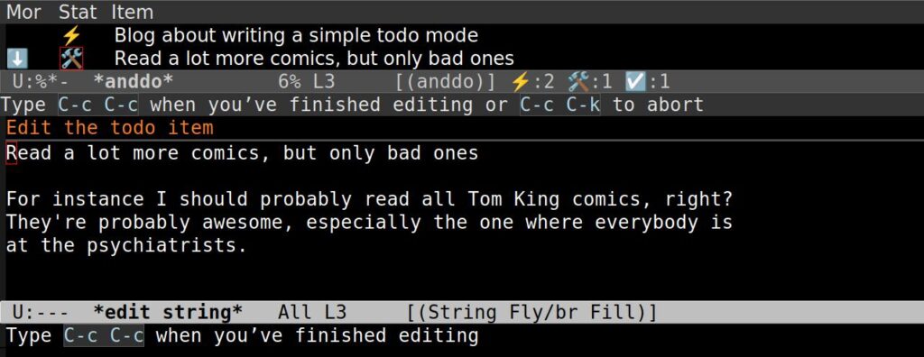 A Super Simple Todo Package For Emacs – Random Thoughts